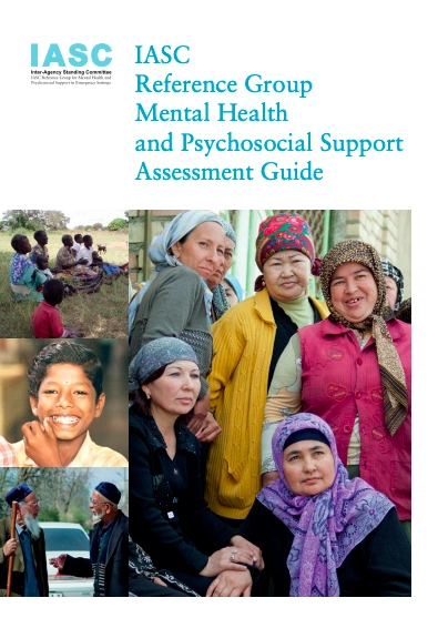 IASC Reference Group Mental Health and Psychosocial Support Assessment ...