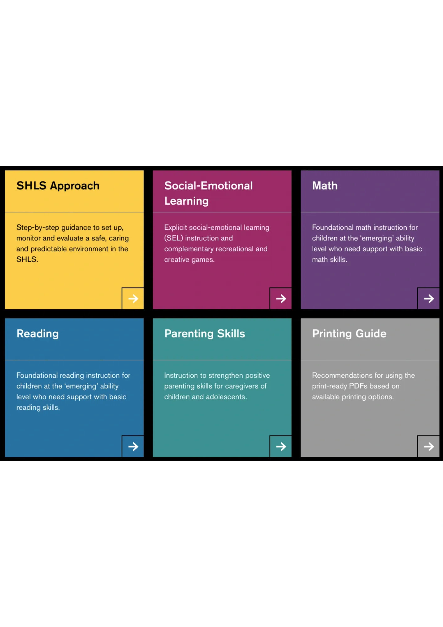 Safe Healing and Learning Spaces Toolkit - The Children and Families ...