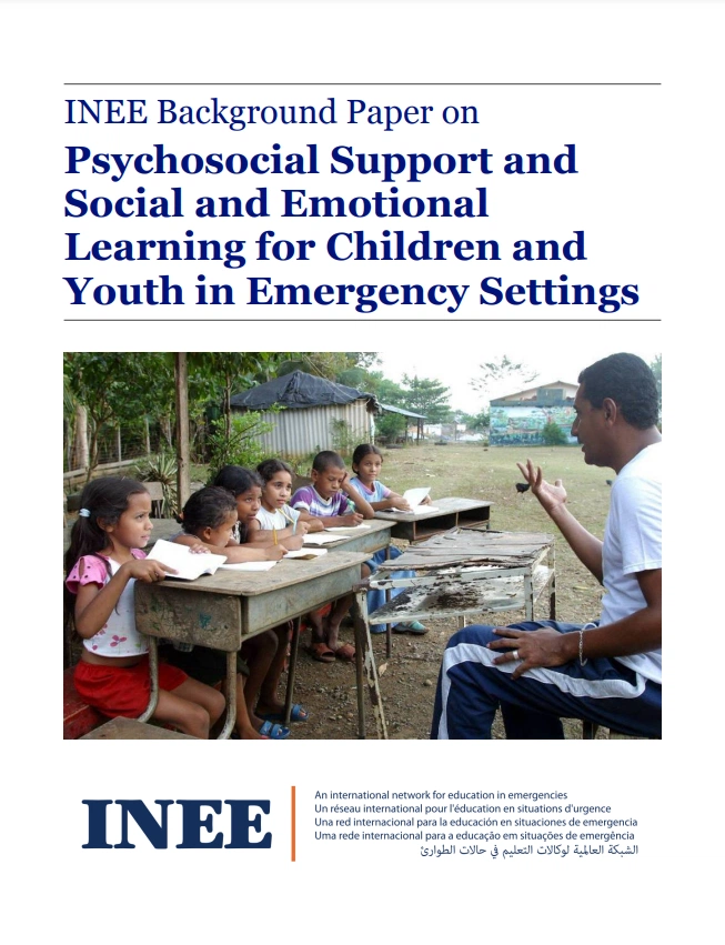 INEE Background Paper on Psychosocial Support and Social and Emotional ...