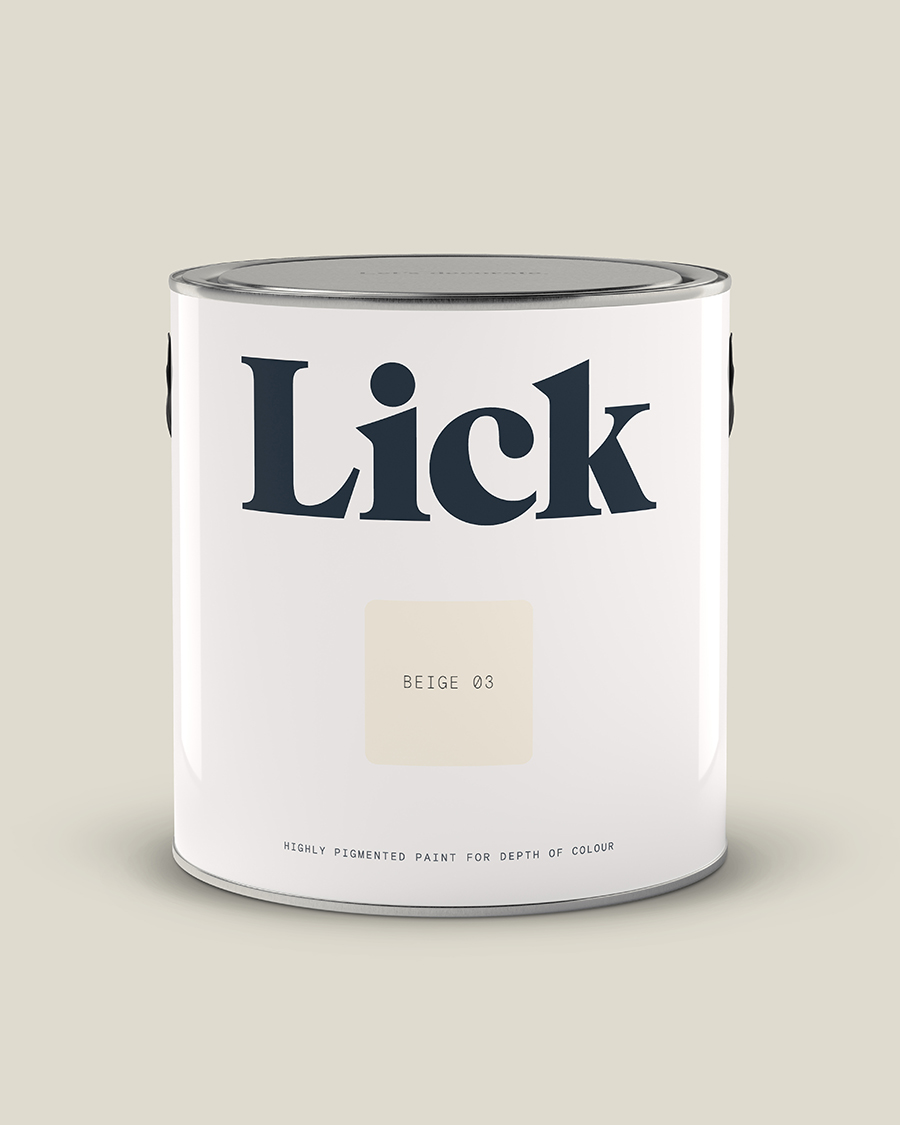 Beige 03: Earthy Beige Paint - Eggshell Paint | Lick
