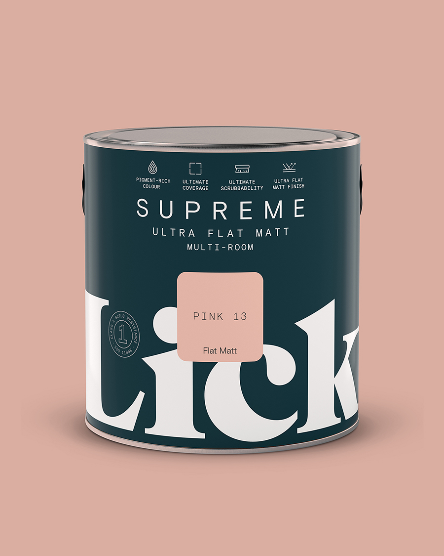 Pink 13: Supreme – Ultra Flat Matt Paint | Lick
