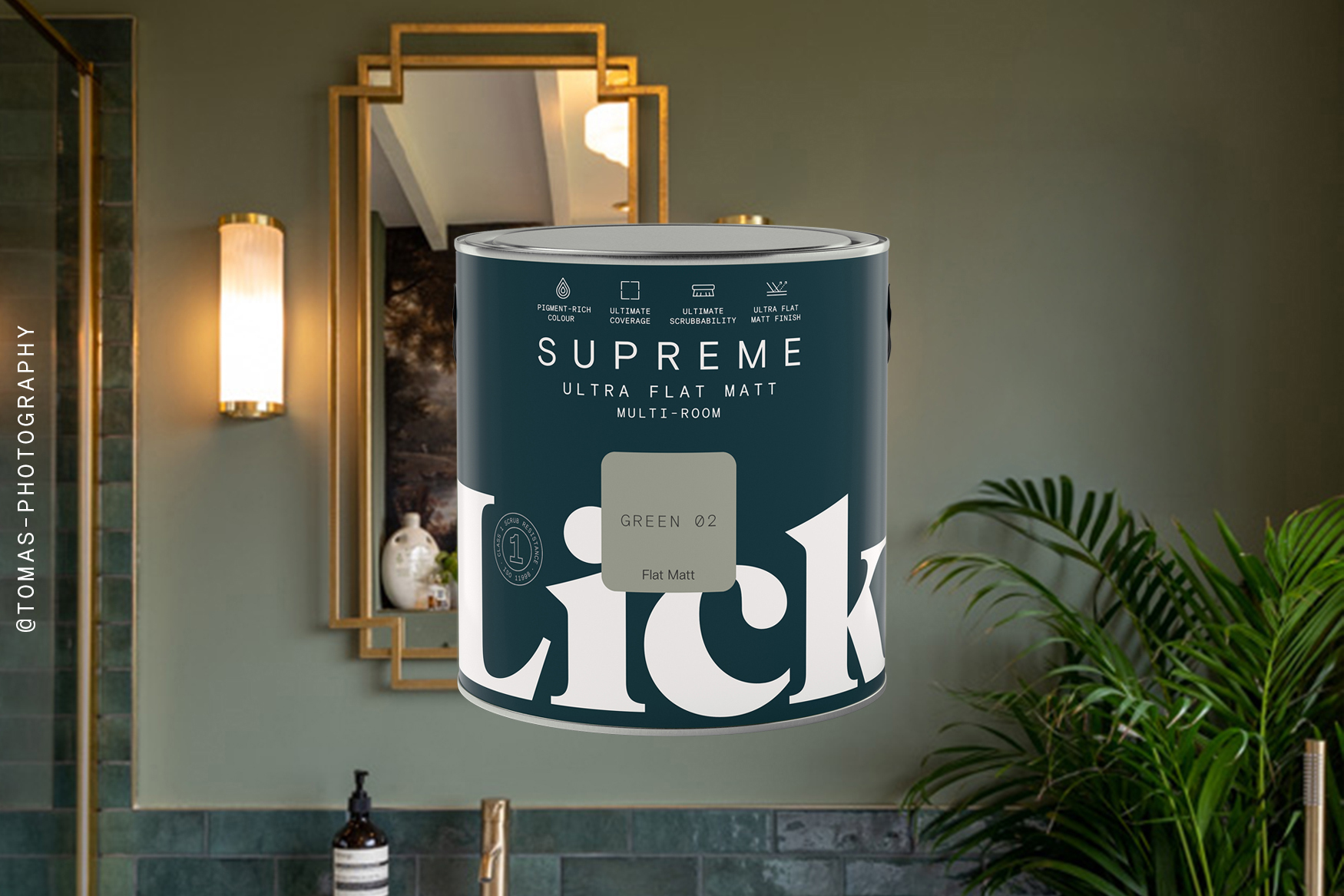Lick Supreme – Ultra Flat Matt Paint | Lick