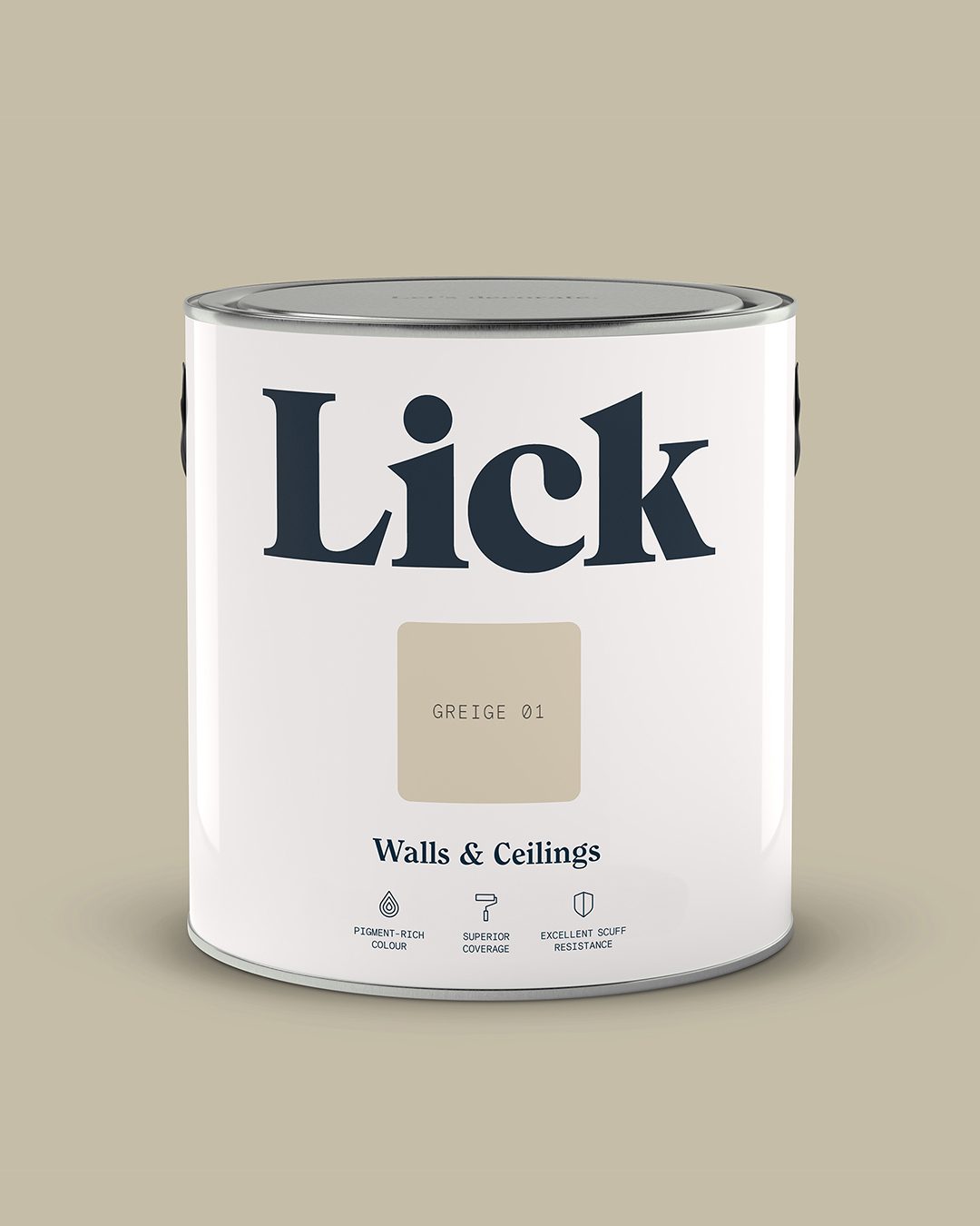 Greige Paint: Wall & Furniture Paint - Matt & Eggshell | Lick