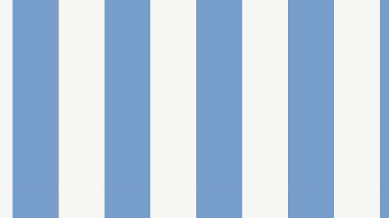 Painted Stripe 02: Blue and White Striped - Wallpaper | Lick