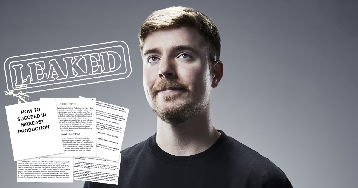 Geleaktes MrBeast-PDF: Einblick hinter die Kulissen des größten Youtubers