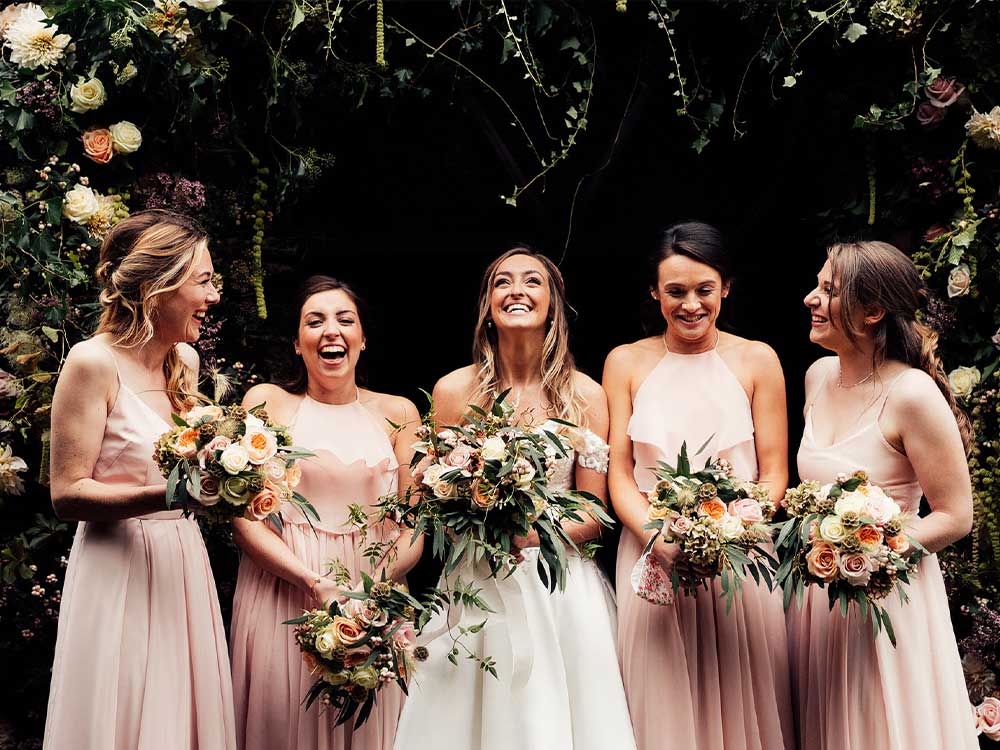 Wedding flowers for bridal party store