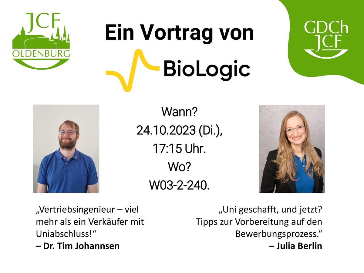 Ein Vortrag von BioLogic | GDCh.app