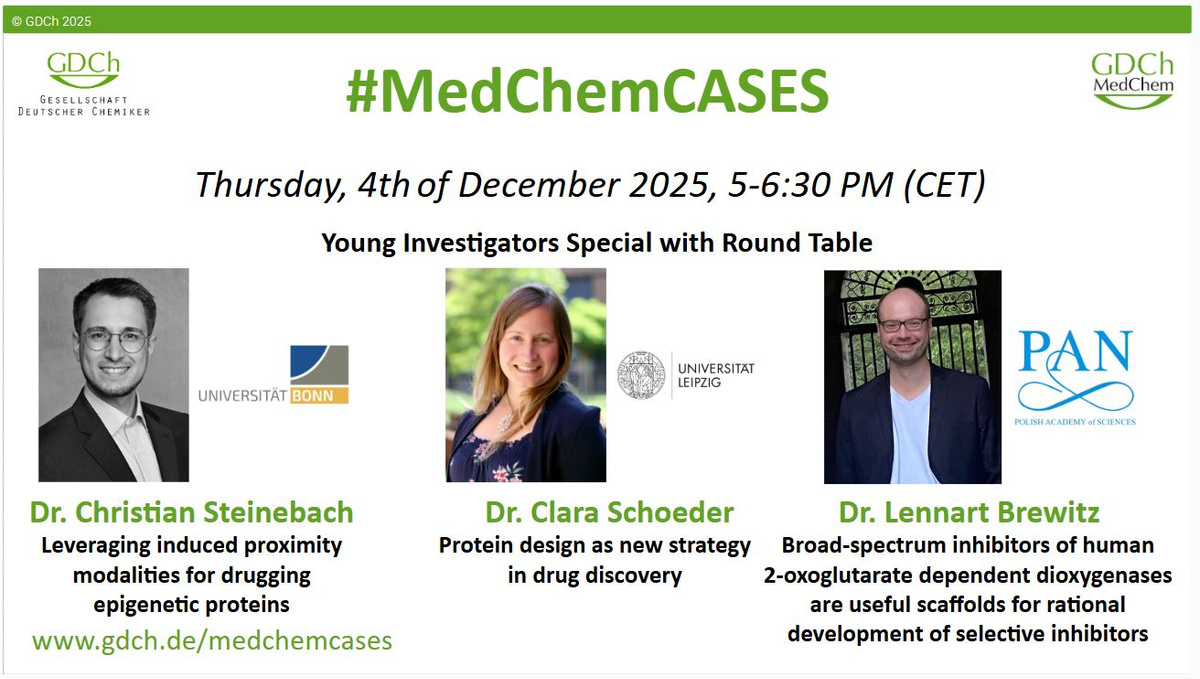 Young Investigators Special with Round Table | GDCh.app