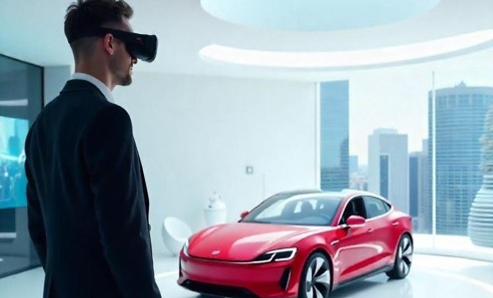 Virtual car showrooms: Augmented Reality (AR) and Virtual Reality (VR ...